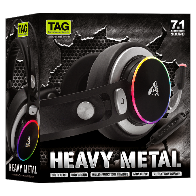 Heavy Metal Gaming headphone | Technology & Gadgets