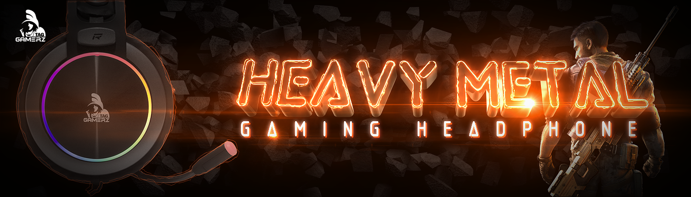 Heavy Metal Gaming headphone | Technology & Gadgets