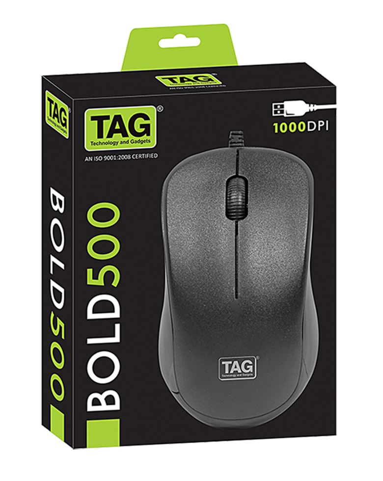 TAG USB Mouse - BOLD 500 | Technology & Gadgets